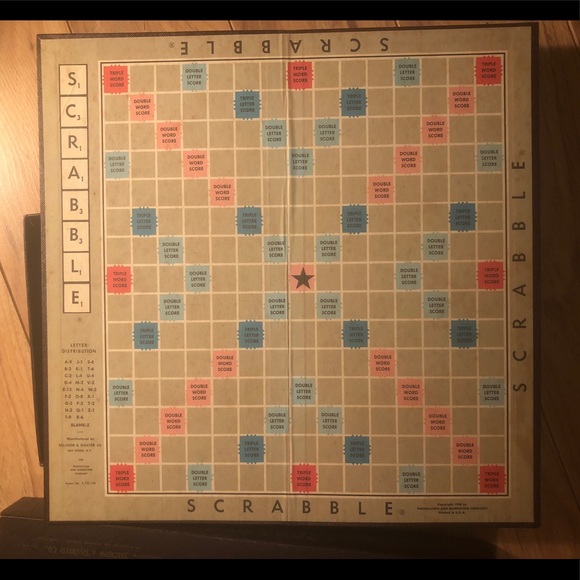 Games | Vintage 1948 Scrabble Game | Poshmark